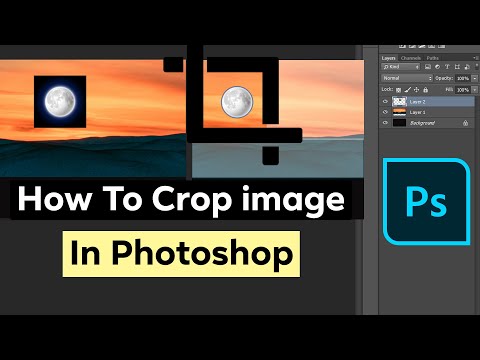 How To Crop Image In Photoshop (2024) | Crop image in Photoshop