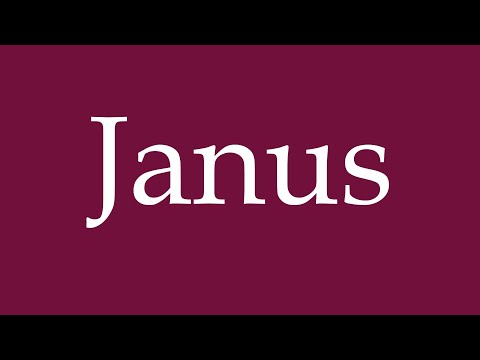 How to Pronounce ''Janus'' Correctly in German