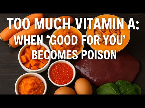 Too Much Vitamin A: When “Good for You” Becomes Poison