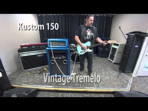G-Sharp Guitars: Vintage Kustom 150 Head W/1x15 & Horn