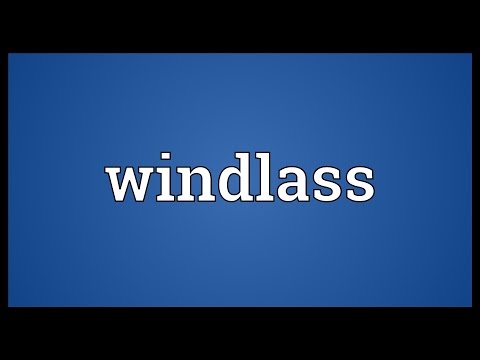 Windlass Meaning