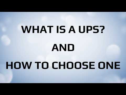 What Is a UPS (Uninterruptible Power Supply) and How to Choose One? | Network Hardwares