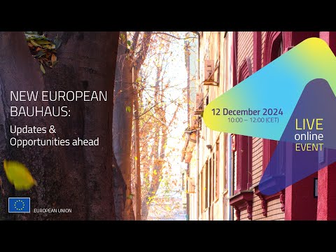 New European Bauhaus: Updates & Opportunities Ahead