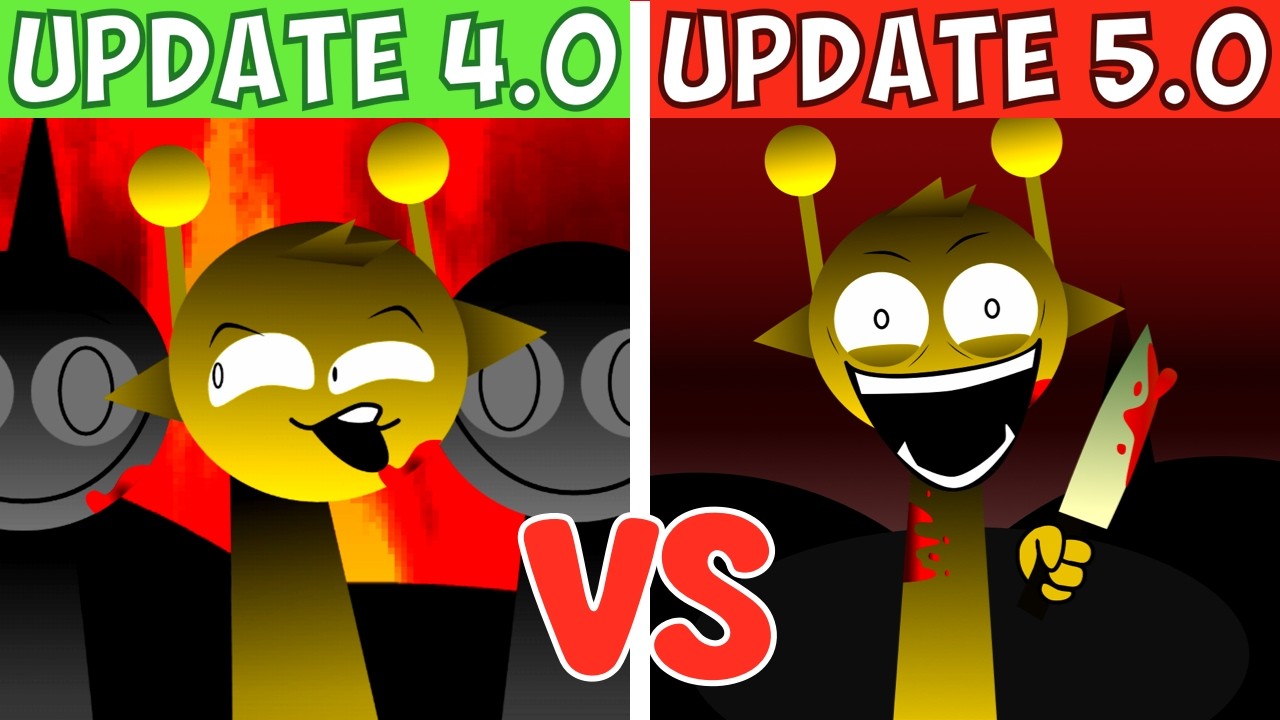 Incredibox Sprunki | Wenda Treatment Update 4.0 VS Update 5.0