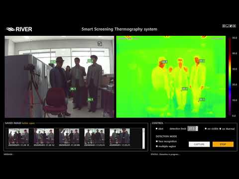 Thermal Imaging Camera And Temperature Sensor - Fever Screening/Warning ...
