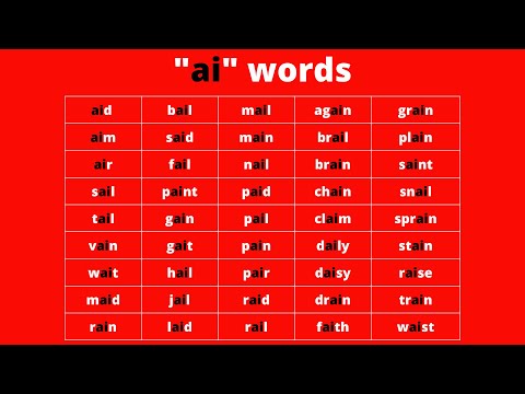 ai letter words