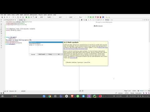 Bibliography (not reference) in TexStudio (latex).