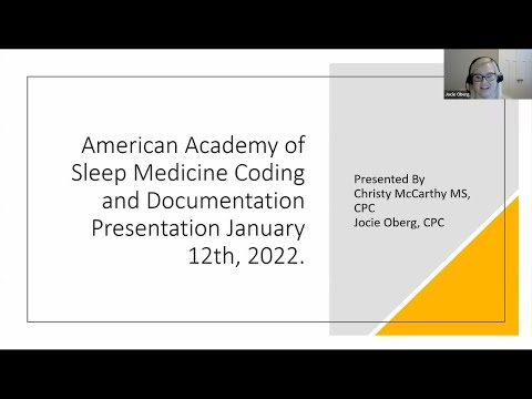 Billing and Coding in Sleep Medicine