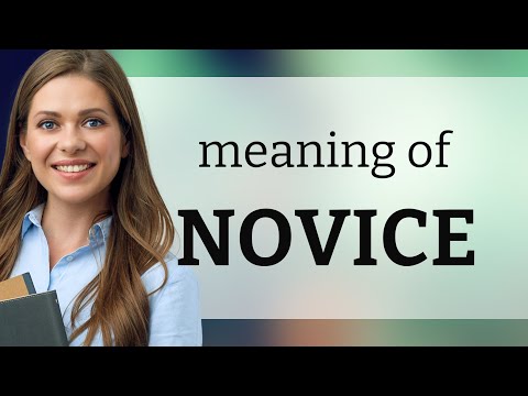 Decoding the Phrase "Novice"