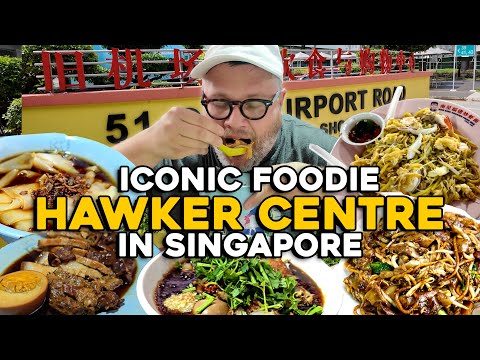 Singapore Street Food Paradise!! 51 Old Airport Road Hawker Center is a MUST!
