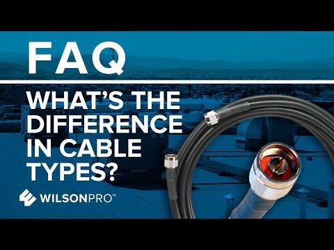 Difference In Cable Types - FAQ | WilsonPro