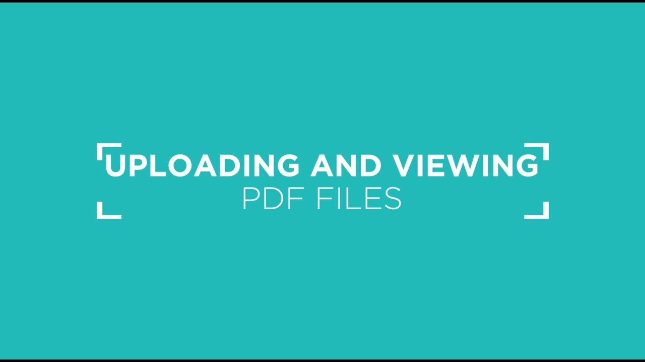 Upload, Save and View PDF Files in Stacks
