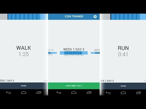 C25K Trainer [Android] Video review by Stelapps