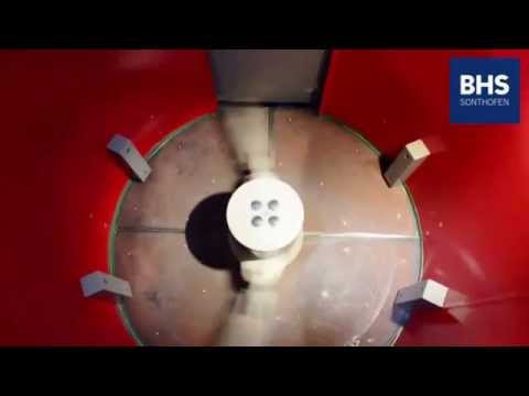 Rotorshredder BHS de type RS 1109 - Exemple: broyage de D3E