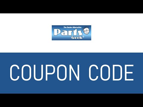 Parts Geek Coupon Code