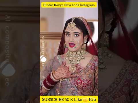 Jay Mata Di ❤️ Bindas Kavya New Look 🥰 @bindass #viral #status #trending #youtube #short #shorts