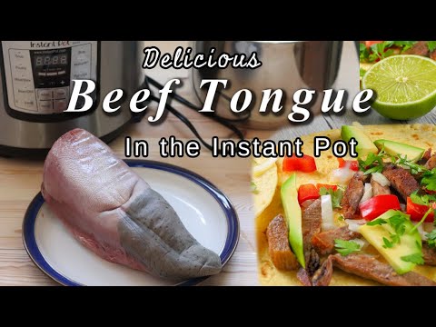 Recipe for Instant Pot Beef Tongue