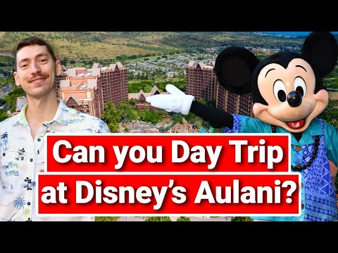 A Good Hawaii Day Trip? -- Exploring Disney's Aulani Resort & Spa Vlog