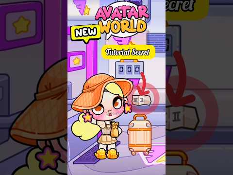 Avatar World New Tutorial Secret Airport Airplane #avatarworld #pazu #pazugames #shorts
