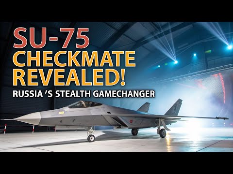 Sukhoi Su-75 Checkmate – Russia’s Stealth Jet of the Future!