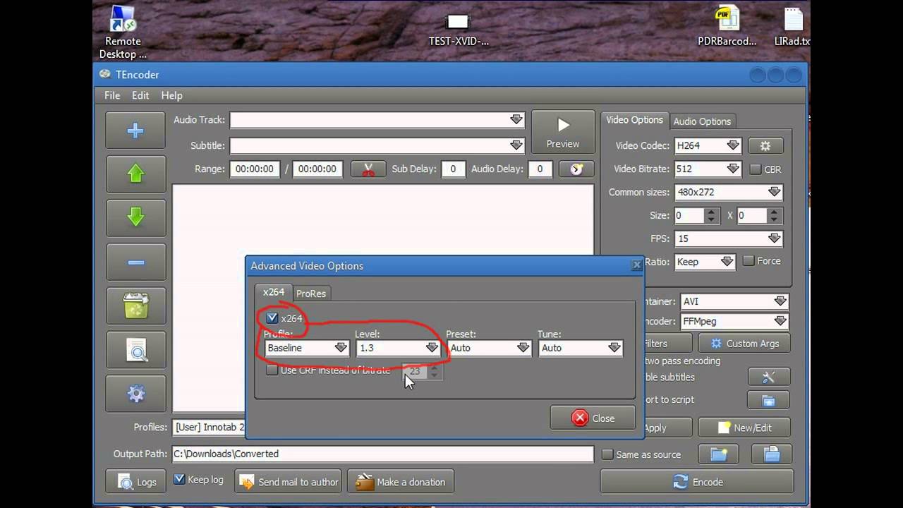 Converting Video for the Innotab 2