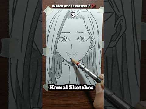 My Hero Academia - Which one is correct for MOMO YAOYOROZU 💯 #myheroacademia #drawing #shorts #diy