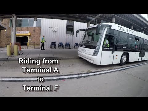 I rode the PHL airport shuttle from Terminal A to Terminal F