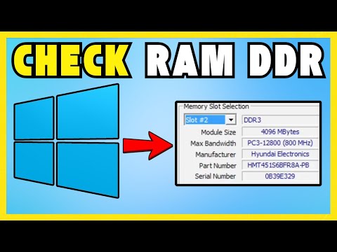 How To Check  RAM DDR Type In  Windows 11 [QUICK & EASY]