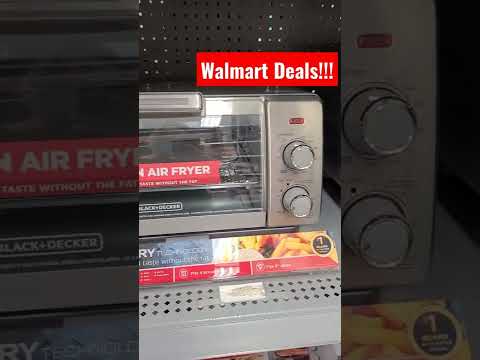 Black & Decker Air Fryer | Walmart Deals | #airfryer #blackanddecker #shorts