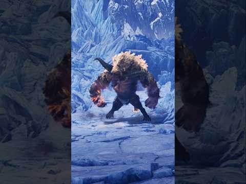 Rajang Destroy Shock Trap #shorts #mhwiceborne #youtubepartner