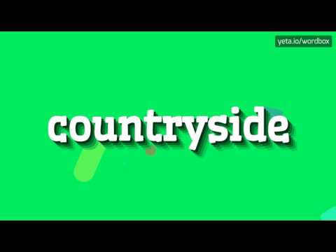HOW TO SAY COUNTRYSIDE? #countryside