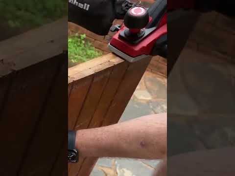 Einhell Planner - fixing that sticky door.