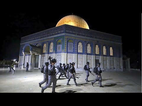 Today ,No person came to Al Aqsa Mosque at the time of Fajar prayer 😢 || Tottly Empty Masjid AQSA
