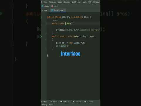 interface in java