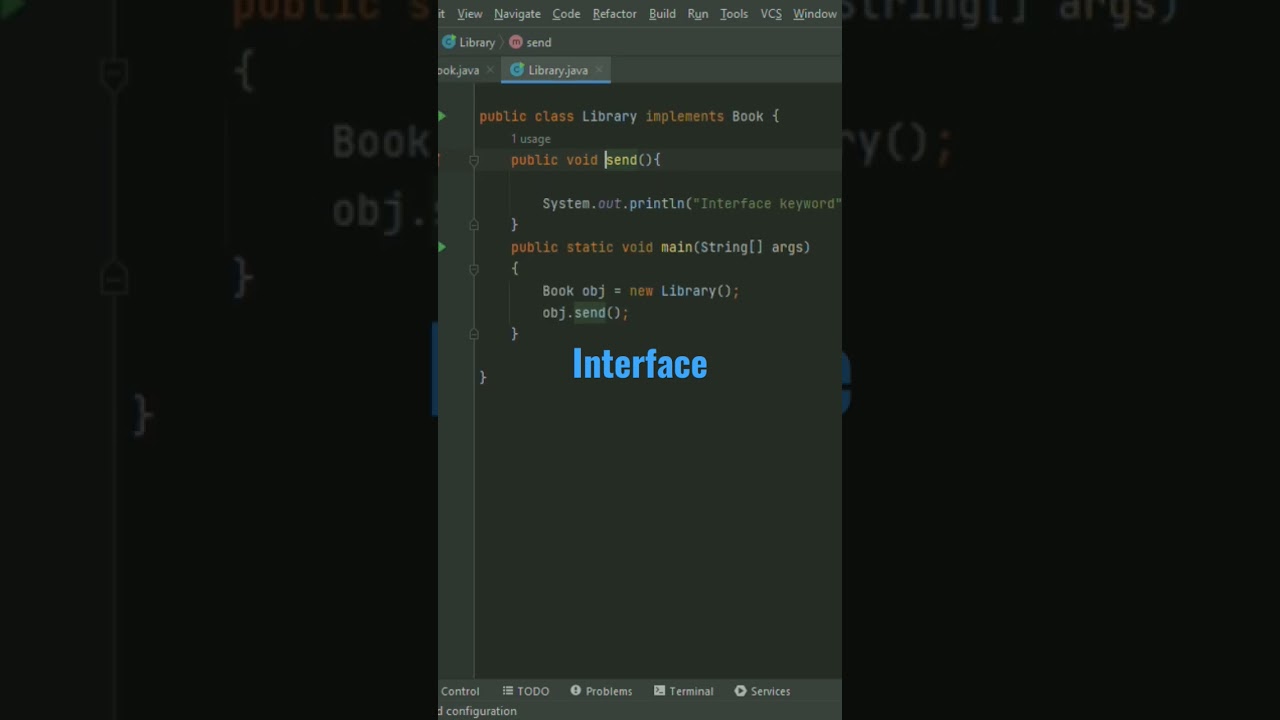 interface in java