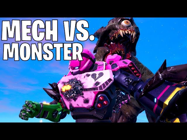 The Foundation vs Mecha: Who would win in a 1 on 1 battle in Fortnite?