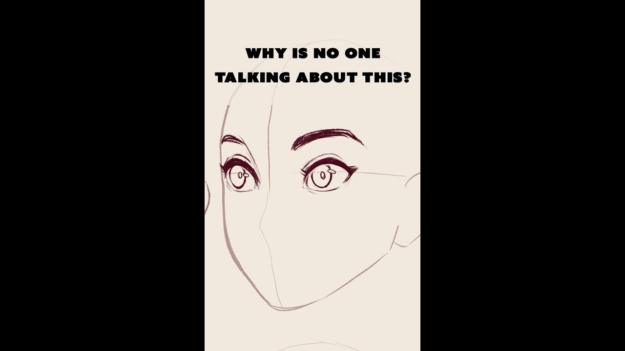 EASY tip that no one told you for Drawing EYES
