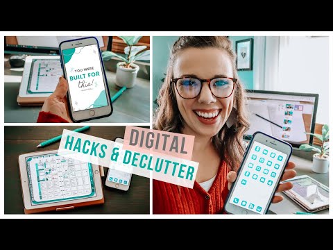 DIGITAL ORGANIZING HACKS TO KEEP YOU PRODUCTIVE