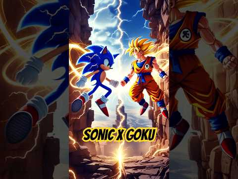 I Fused Sonic The Hedgehog With Goku!! #Sonic #Goku