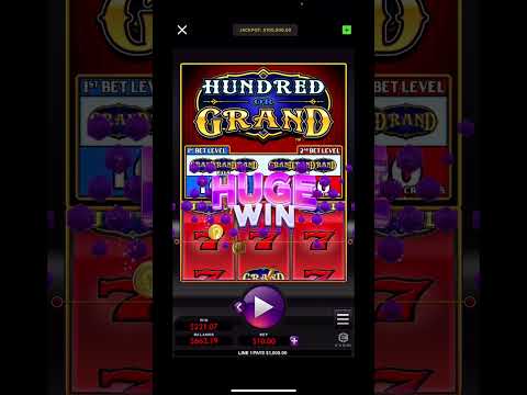 Winning $1000 on DRAFTKINGS CASINO (Hundred Grand)