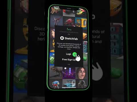 Connect Arrea to Sketchfab
