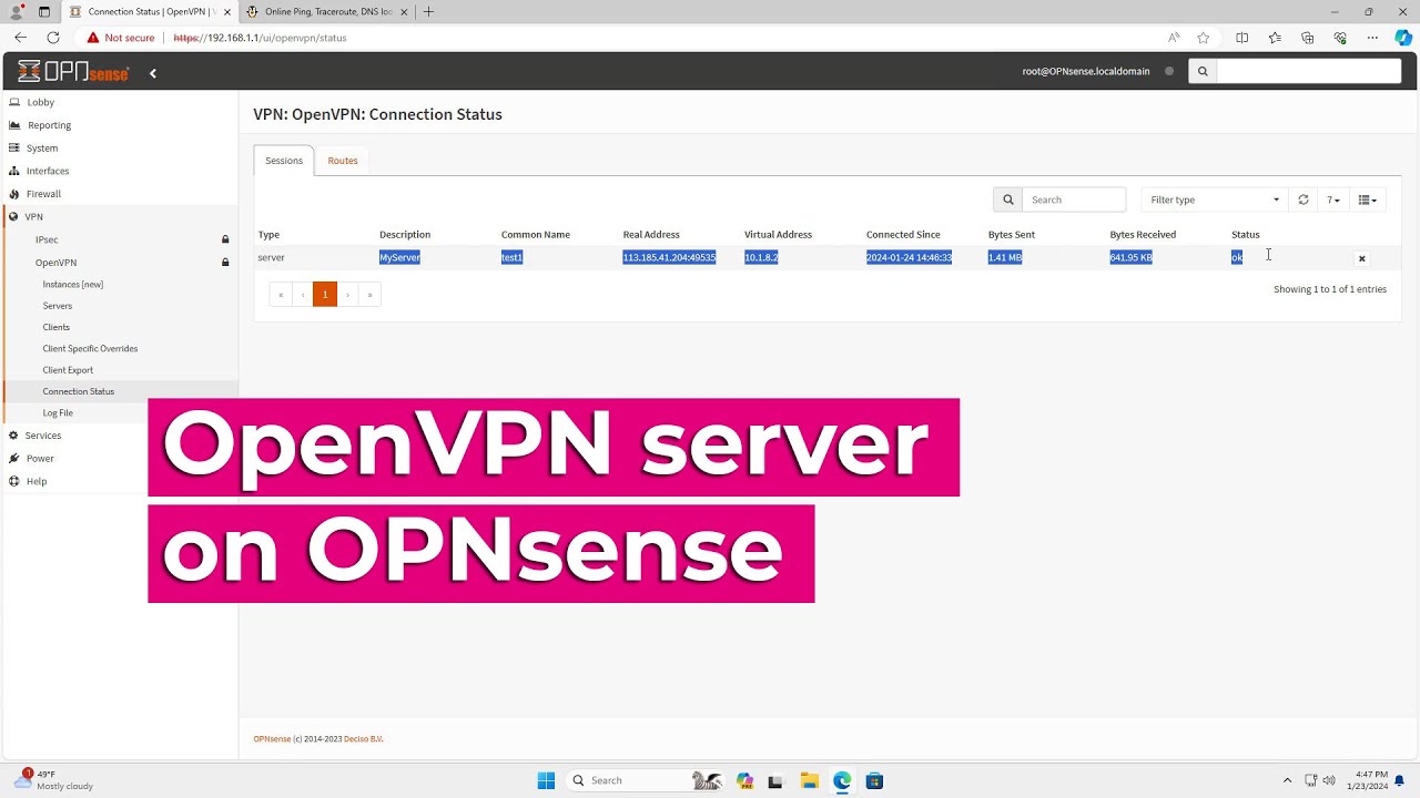 Creating an OpenVPN Server on OPNsense: A Step-by-Step Guide | Galaxy.ai