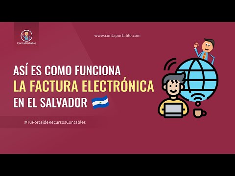 Así es como funciona la Factura Electrónica en El Salvador 😎 ¿Nuevo Software en ContaPortable? 👀