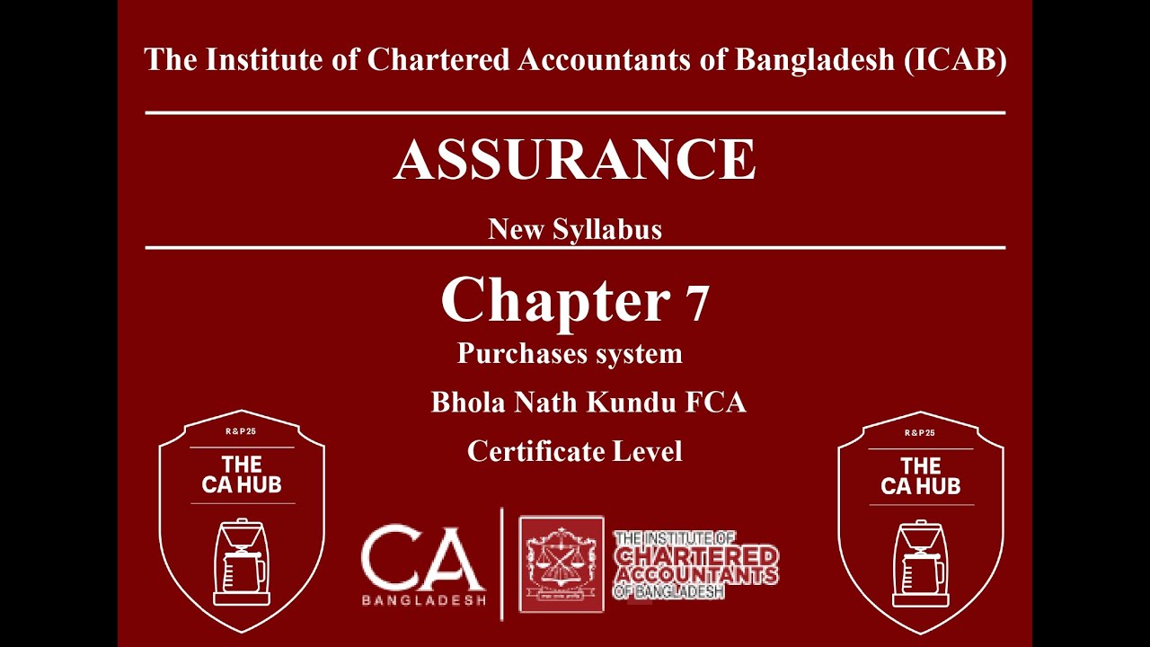 Chapter 7: Purchases system