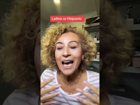 Latino or Hispanic? #spanish #hispanic #latino