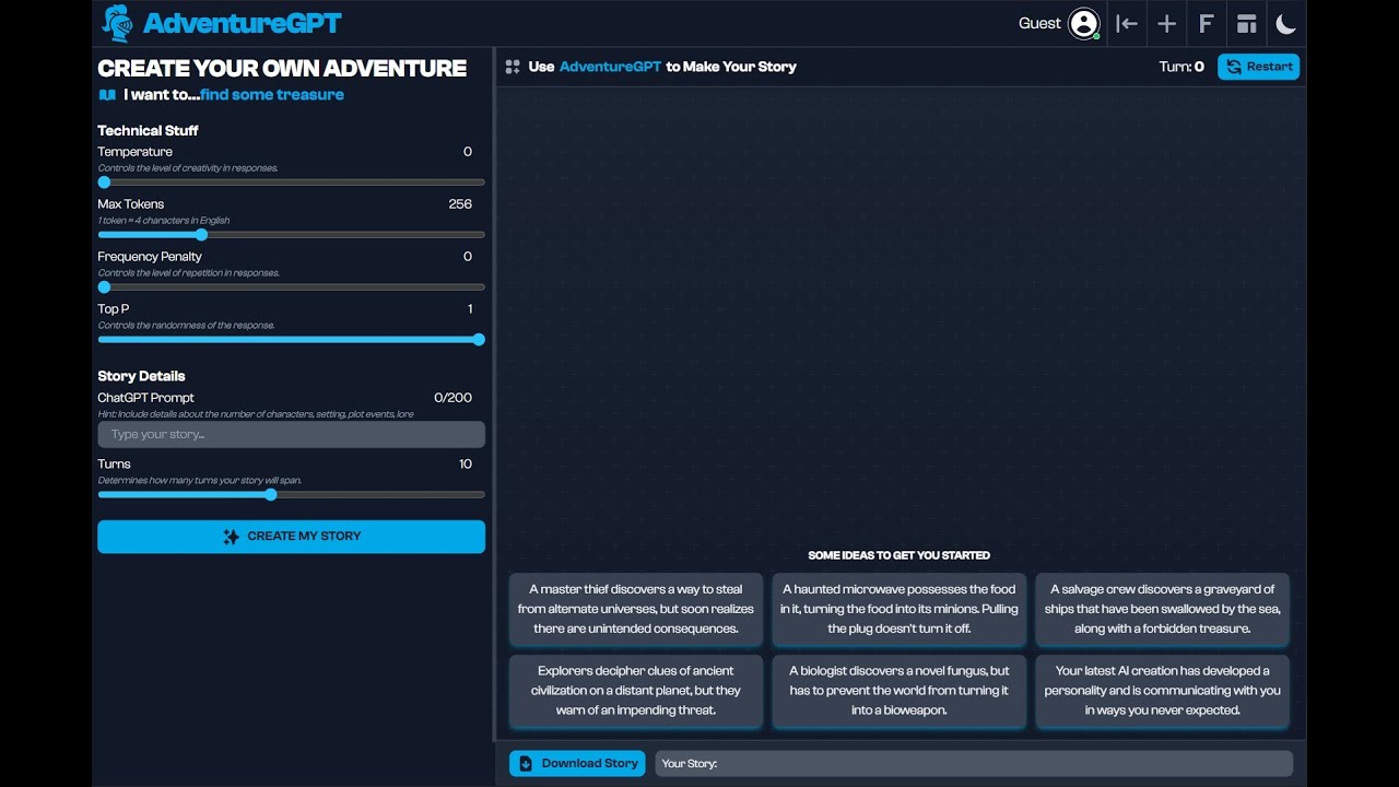 AdventureGPT Demo Video - MLH ChatHacks!