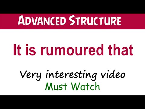 rumoured meaning | meaning of rumoured | rumoured meaning in hindi | rumoured definition