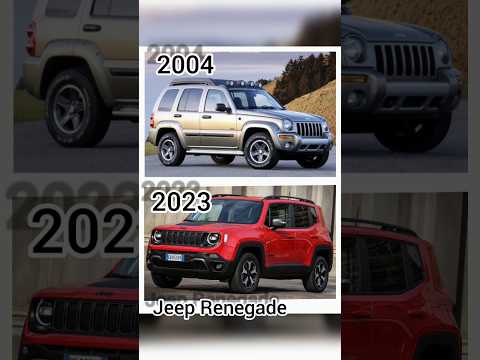 2004 to 2023 Jeep Renegade car models #shorts #viral
