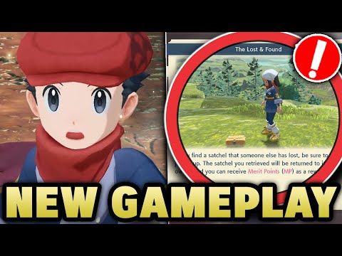 POKEMON NEWS! New Legends Arceus Lost & Found Mode Leaked! New Gameplay Clips and More!