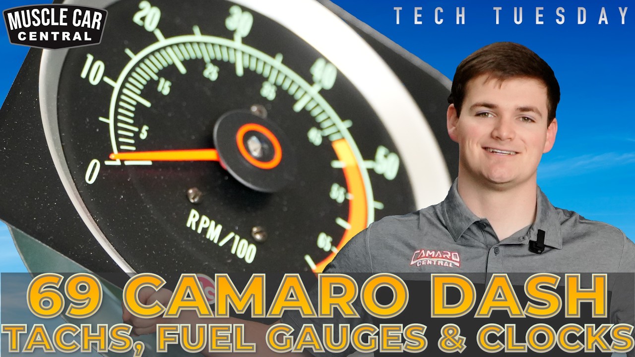 1969 Camaro Dash Gauge Options Explained | Adding a Tach, Center Fuel Gauge or Clock (Tech Tuesday)